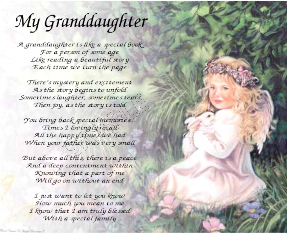My First Granddaughter Poems