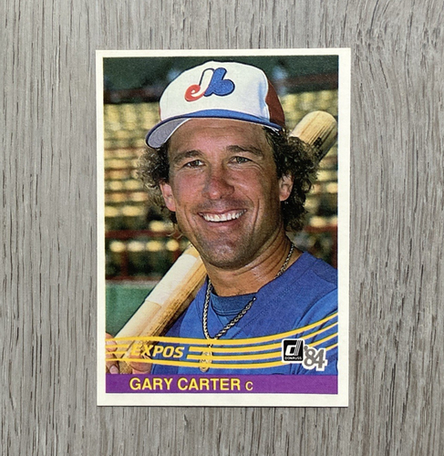 1984 MLB Donruss Baseball | Gary Carter | #55 | Montreal Expos | eBay