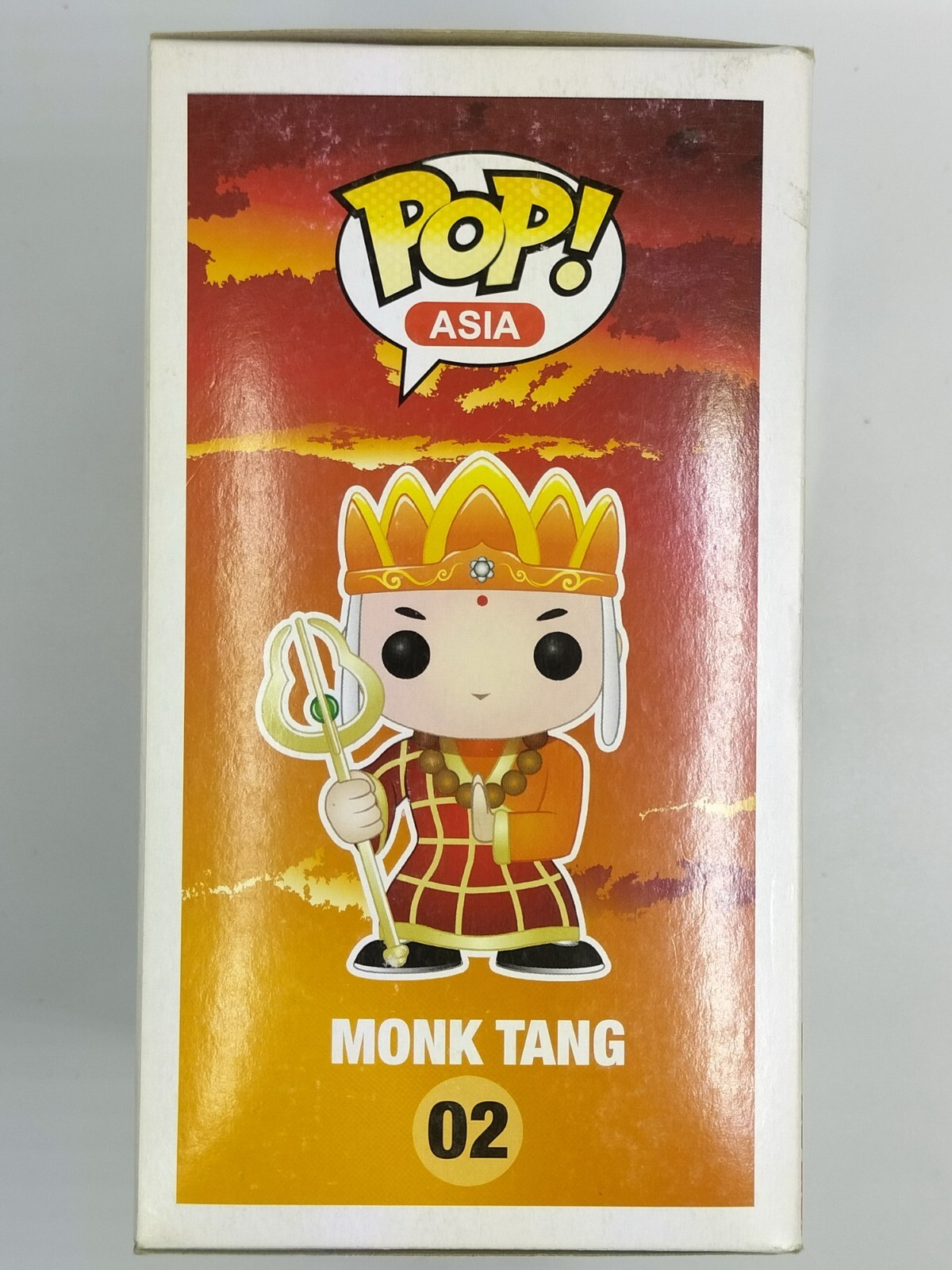 Funko Pop Asia Gold Monk Tang (Not Mint) # 02 Monkey King (Protector ...