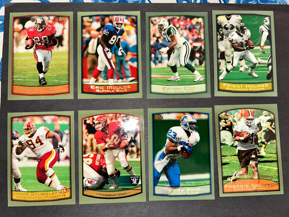 1999 TOPPS FOOTBALL CARDS YOU CHOOSE NFL FREE SHIPPING | eBay