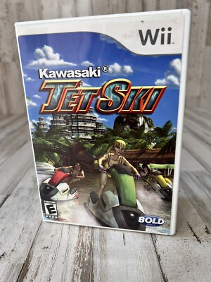 Kawasaki Jet Ski (Nintendo Wii Wii U) GAME COMPLETE w/MANUAL WATER ...