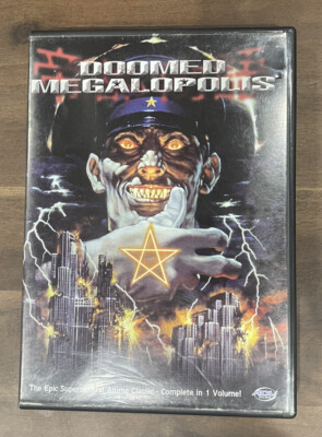 Doomed Megalopolis (DVD, 2002) Anime RARE OOP ADV Good Condition ...