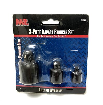 MIT 3-Piece Impact Reducer Set #4956 3/8"F x 1/4"M, 1/2"F x 3/8"M, 3/4 ...