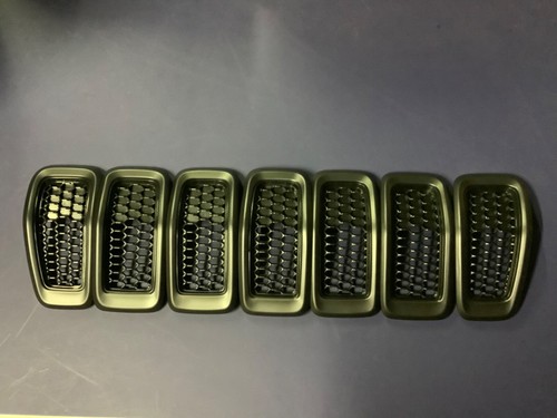 Grille For Jeep Cherokee KL 2014-2018 Front Grille Insert Dark Gray ...