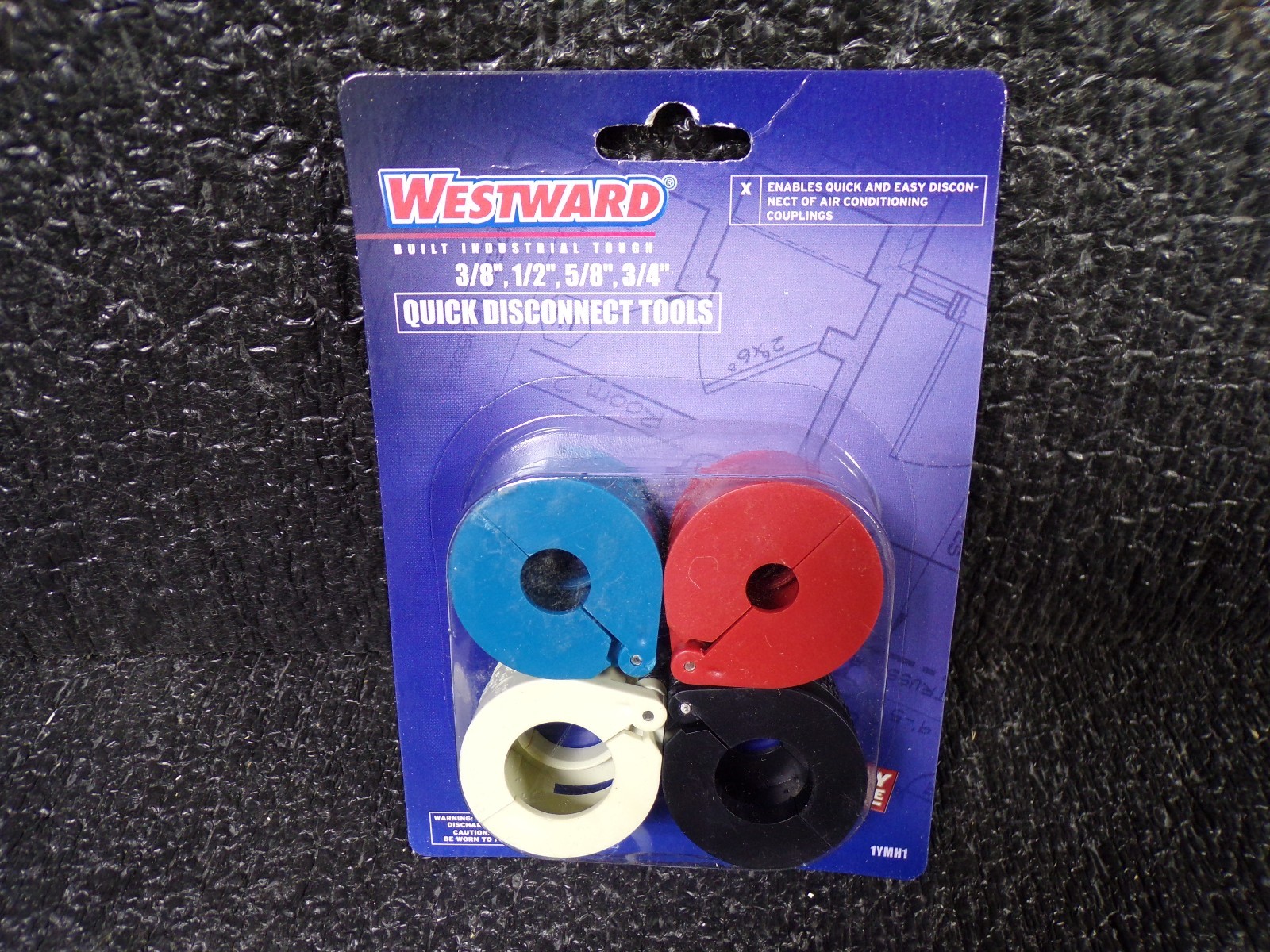 Lot Of 6 New 1YMH1 Spring Lock Coupler Tool Set, A/C 3/8,1/2,5/8,3/4 (K ...