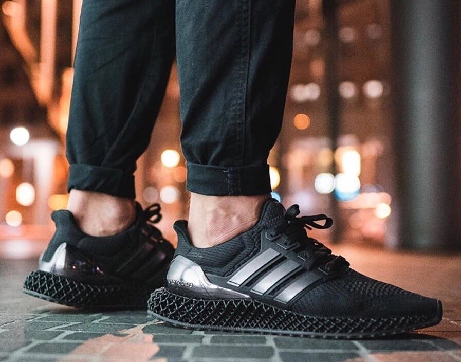 Adidas ULTRA4D Ultra Boost 4D Sneaker Shoe Trainer FY4286 TRIPLE BLACK ...