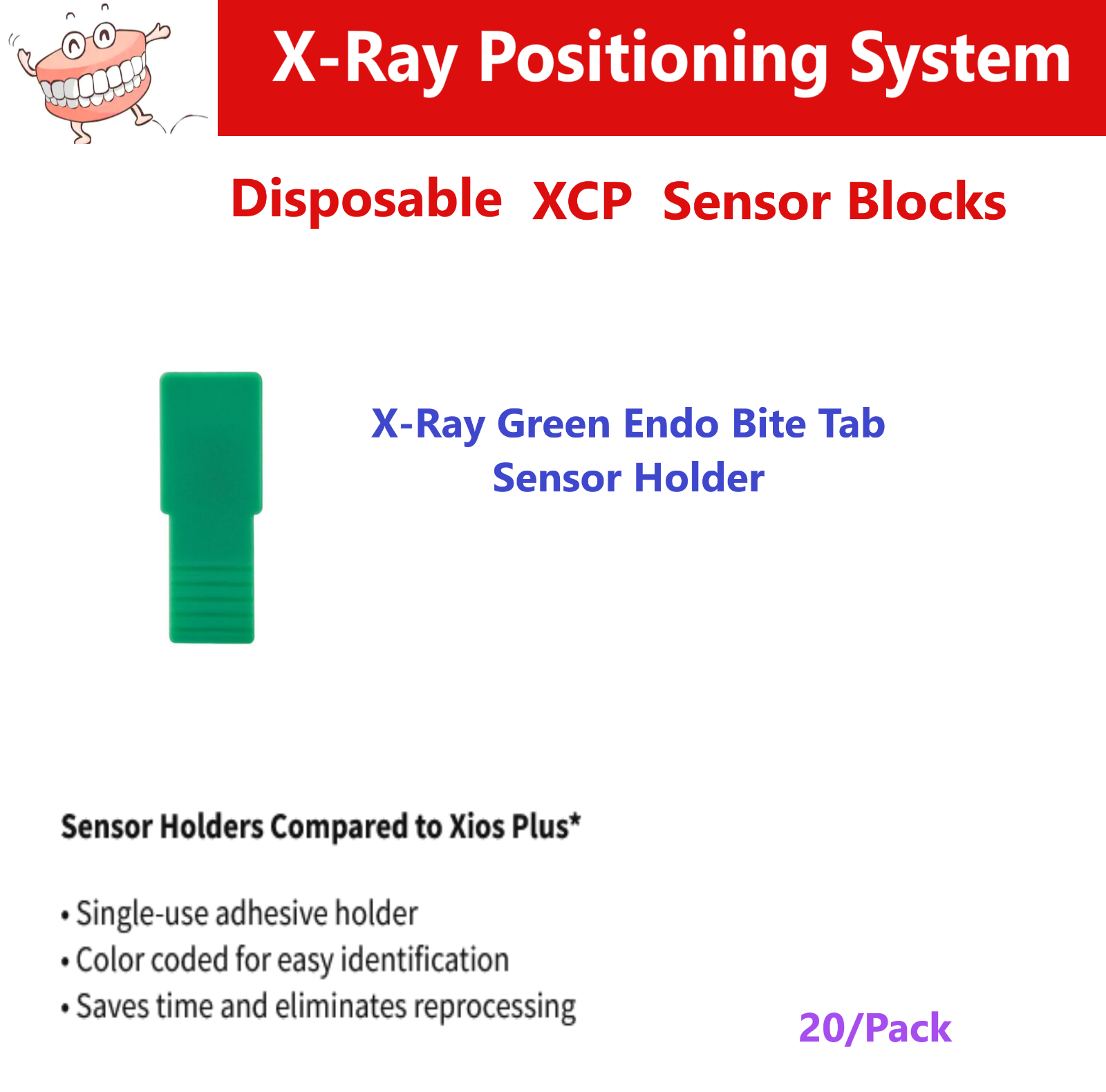 X-Ray Rinn Sirona XIOS PLUS Bite Wing, Posterior Intraoral Dental ...