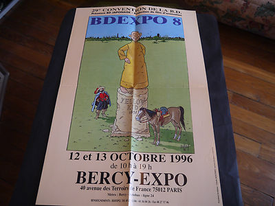 AFFICHE 29 EME CONVENTION DE LA BD BERCY-EXPO OCTOBRE 1996 JUILLARD | eBay