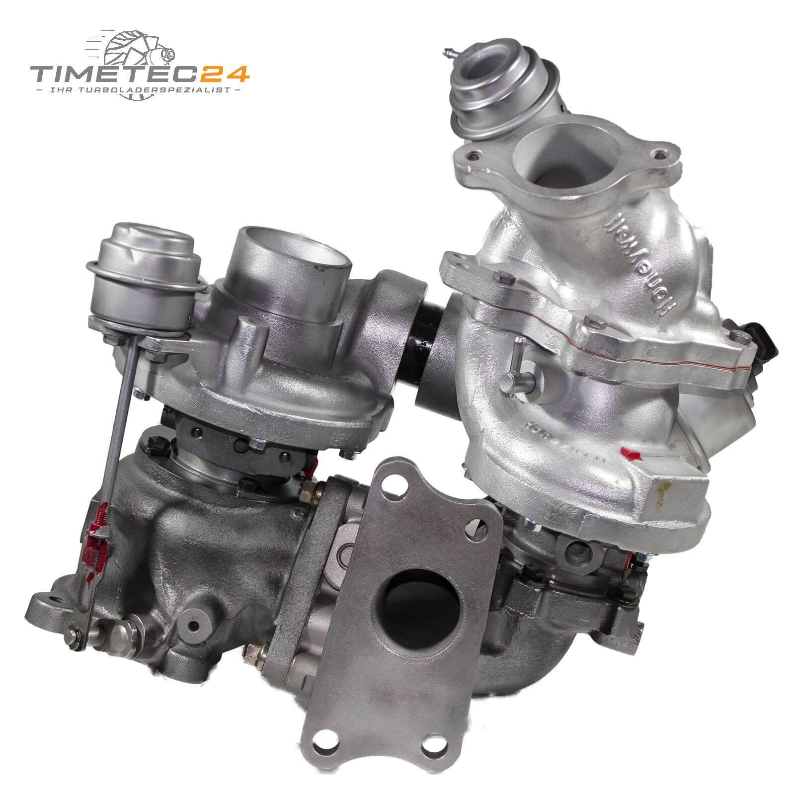 Turbolader Bi-Turbo Mazda 3 6 CX-5 2.2D 129kW 810357-2 SH01-13700 ...
