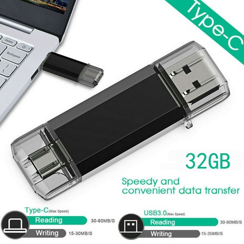 Type-C USB 3.0 OTG 32GB Flash Drive Memory Stick Phone U Disk For ...