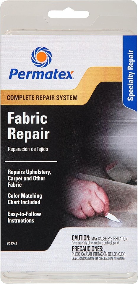 Comprehensive Fabric Repair Kit with Color-Matching Gel for Automotive ...