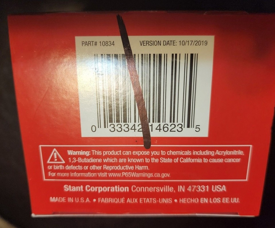Stant OE Equivalent Fuel Cap, black, Part #10834, Pre-Release Fuel Cap ...
