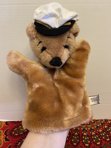Captain Cap'n Joshua Bear S.S. Happiness Vintage 1970’s Plush Hand ...