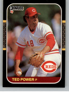 1987 Donruss #536 Ted Power Reds | eBay