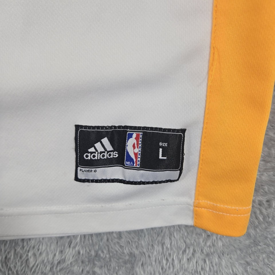 Golden State Warriors Jersey Youth Large White NBA Basketball Stephen ...