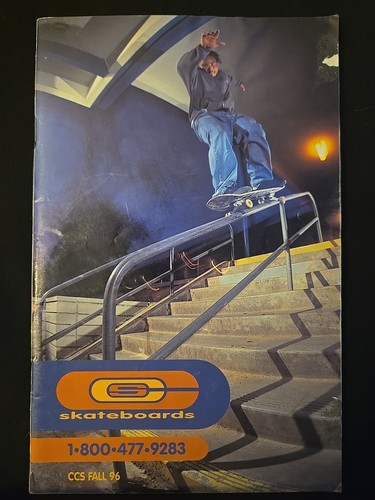 CCS California Cheap Skates Skateboard Catalog Fall 96 1996 John Reeves ...