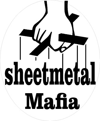 Sheetmetal mafia hard hat sticker, CTW-17 | eBay