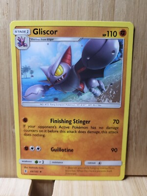 GLISCOR🏆68/145 Guardians Rising (Genuine) Pokemon Card🏆 | eBay Australia