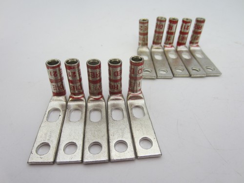 Thomas & Betts Red Die 21 8-6 SOL 8 STR 23N Lug 90 Degree 2 Hole *30 ...