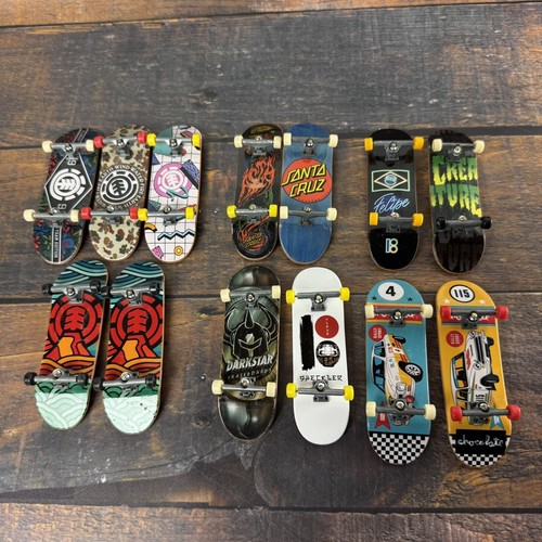 Tech Deck Fingerboards Santa Cruz Darkstar Ultra DLX Element Lot Of 13 ...