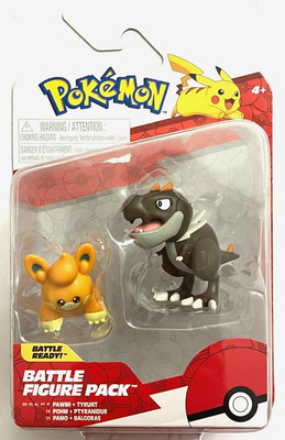 "Pokémon" Pawmi & Tyrunt, Battle Figure pack, Jazwares, New | eBay