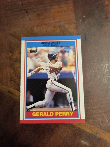 GERALD PERRY 1989 TOPPS AMERICAN UK MINIATURE #59 FREE SHIPPING | eBay