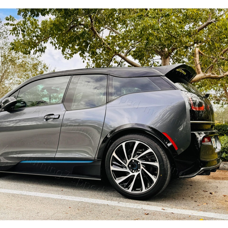 Gloss Black Rear Roof Spoiler Window Wing Lip For BMW I3 I3S Hatchback ...