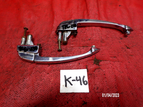 Triumph TR6, TR250 Chrome Door Handles, Original, !! | eBay