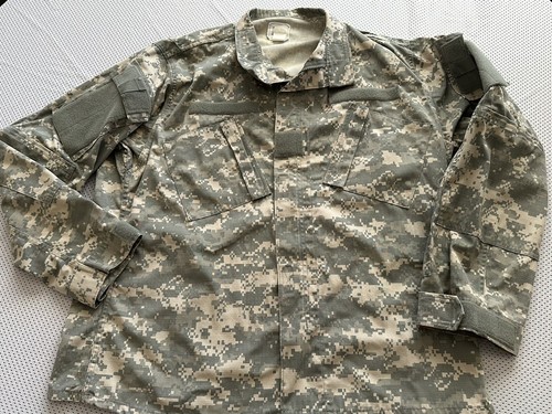 ACU Shirt/Coat Large Regular USGI Digital Camo Cotton/Nylon Ripstop ...