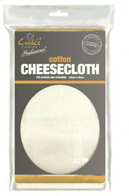 Cheese Cloth Muslin Strain Steaming Tofu Making Drain Ghee Jam Pudding ...