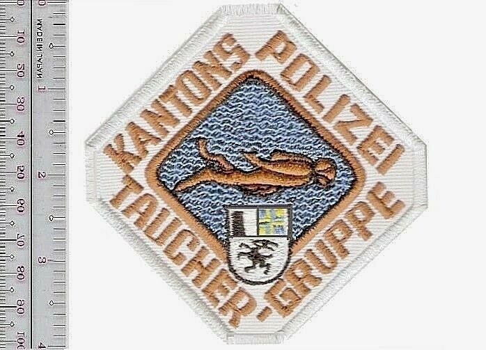 Police Diver Switzerland Swiss Federal Police FedPol Dive & Rescue ...