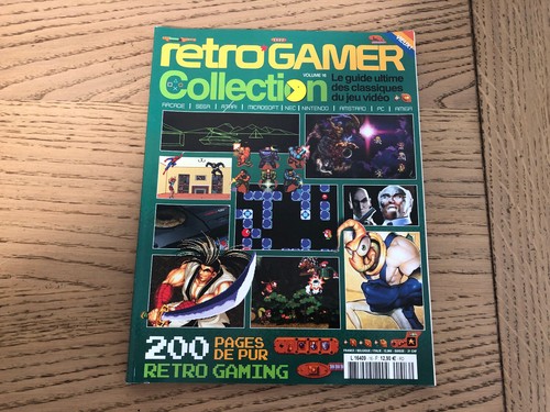 RETRO GAMER COLLECTION 16 magazine - Sega, Atari, Xbox, Nec, Nintendo ...