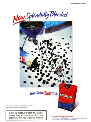 DORAL CIGARETTE AD #21 RARE 2002 VINTAGE OUT OF PRINT | eBay