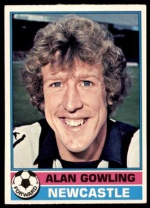 Topps Football Red 1977 (B1) Alan Gowling Newcastle United No. 129 | eBay