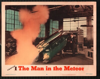 Lobby Card: Man in the Meteor 11"x14" Lobby Card #8 Rocket Sci-Fi | eBay