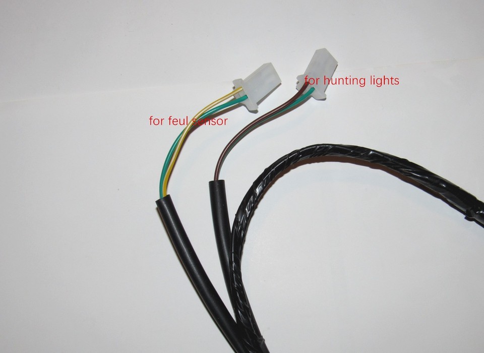 Wire harness for150 GO KART KINROAD RUNMASTER SAHARA RAPTOR JET RACER ...