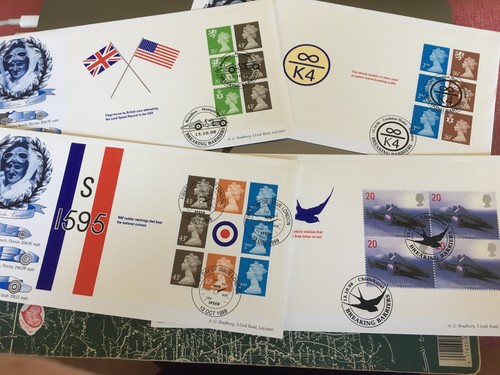 GB STAMPS PRESTIGE BOOK FIRST DAY COVER 1998 LAND SPEED RECORD | eBay UK