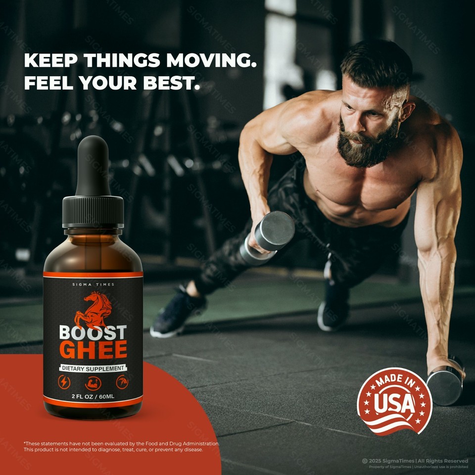 Boost Ghee Drops, Boost Ghee for Men to Boost Performance & Stamina - 3 ...