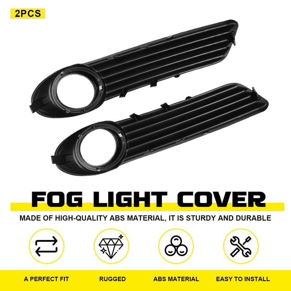 Fog Light Trim Bezel Cover W/ Chrome Ring For Toyota Avalon 2008-2010 ...