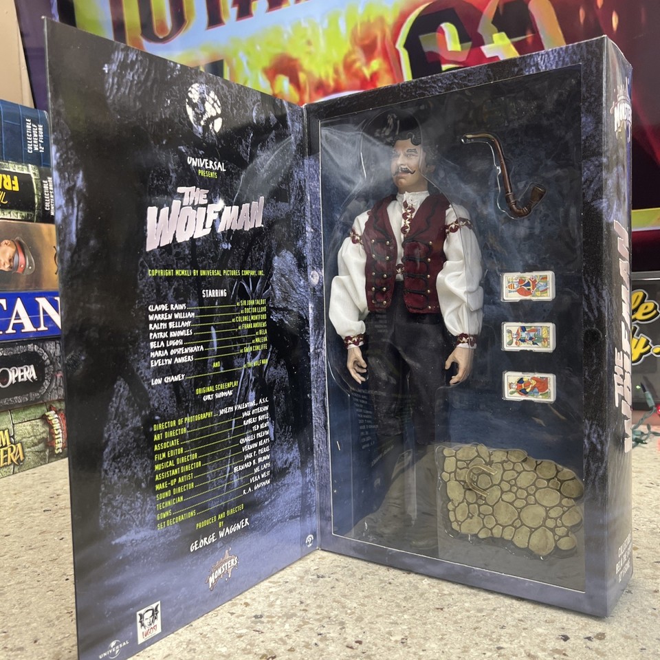 2001 Sideshow : The Wolfman-BELA THE GYPSY 12" Action Figure (NIB ...