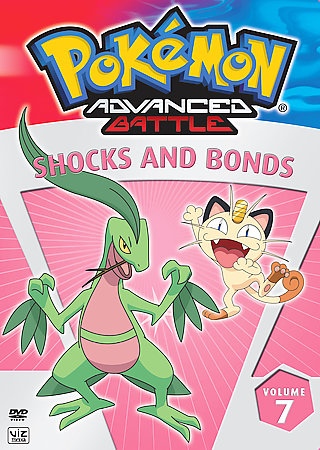 Pokemon Advanced Battle - Vol. 7: Shocks and Bonds (DVD, 2007, Dubbed ...