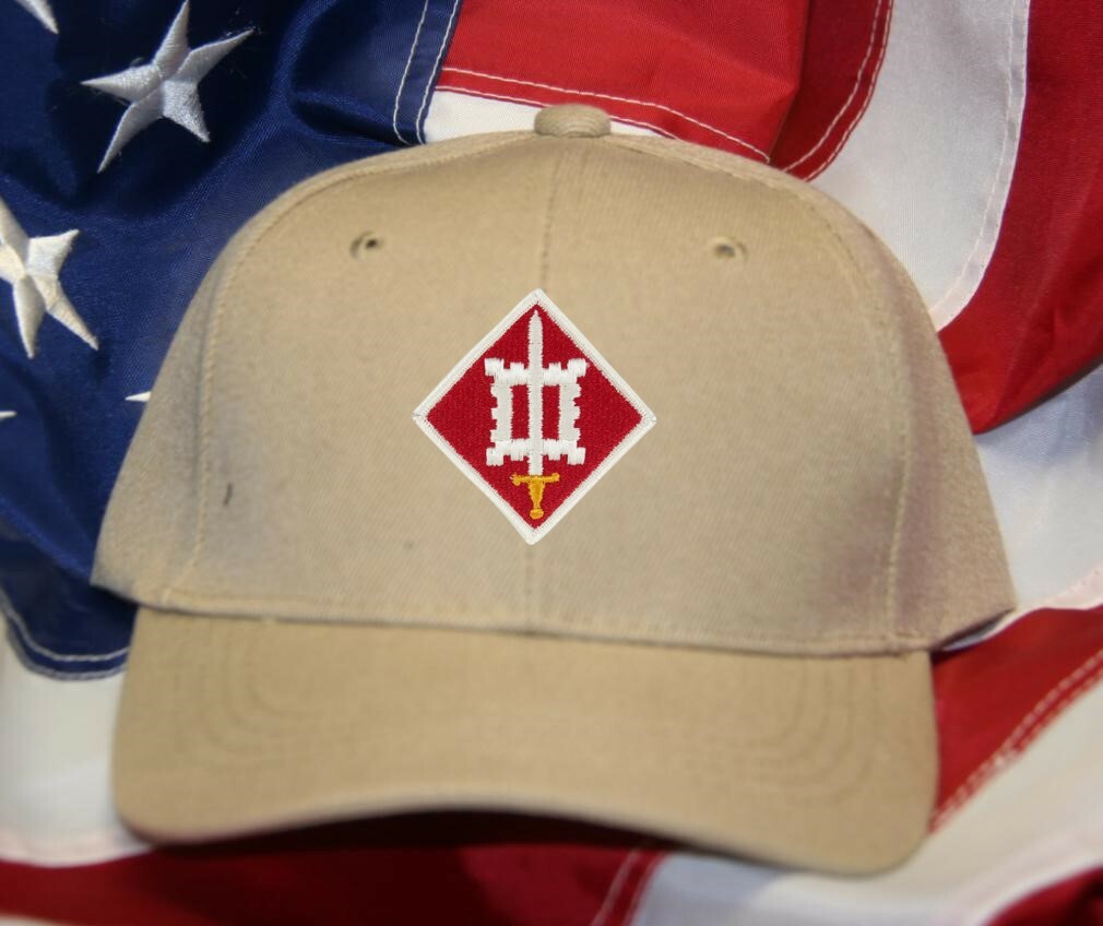 US ARMY 18TH ENGINEER BRIGADE HAT PATCH CAP ESSAYONS ET EDIFIONS ...