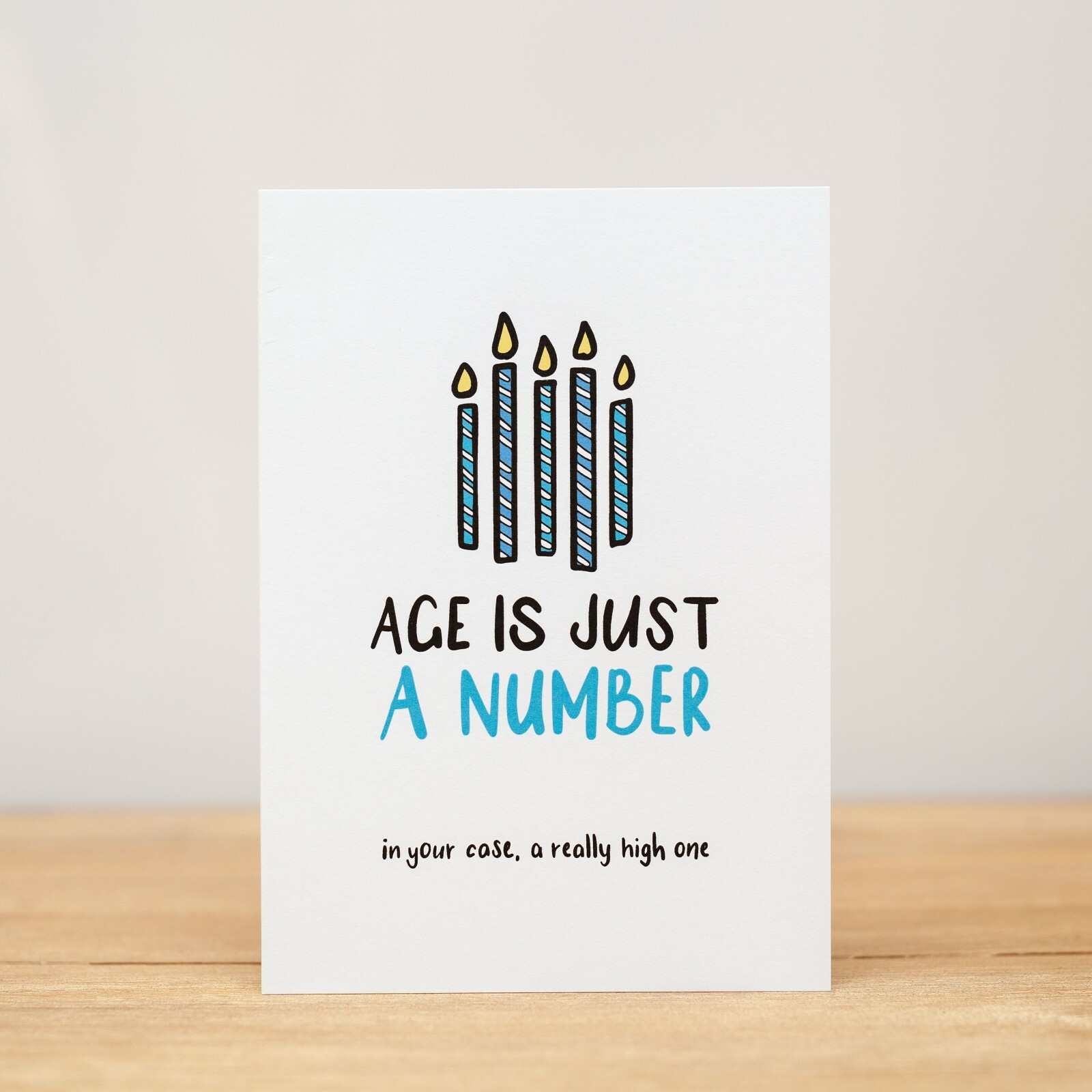 birthday-card-funny-age-is-just-a-number-ebay
