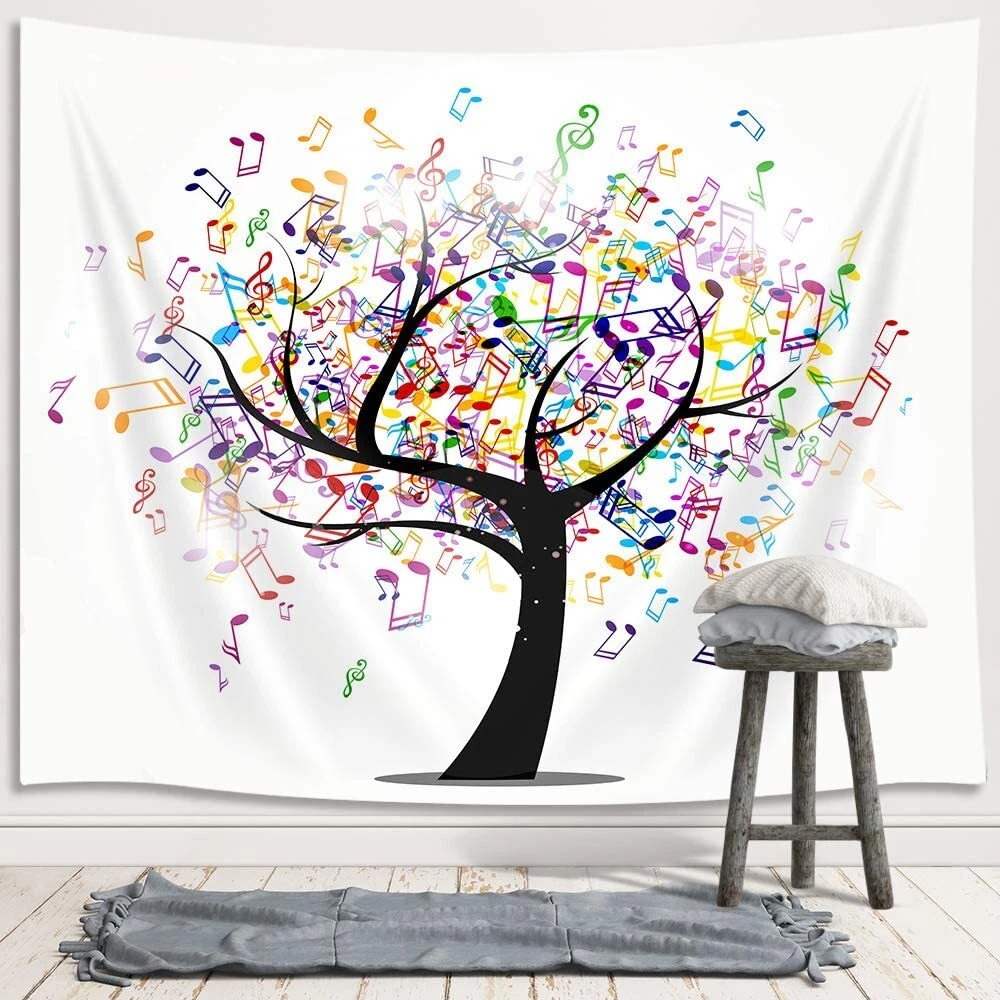 Abstract Art Music Tree