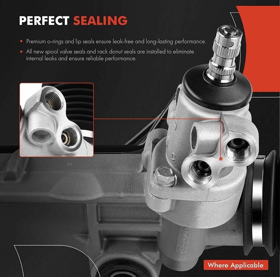 3pc Power Steering Rack/Pinion Silverado 1500,GMC Sierra 1500 RWD Only ...