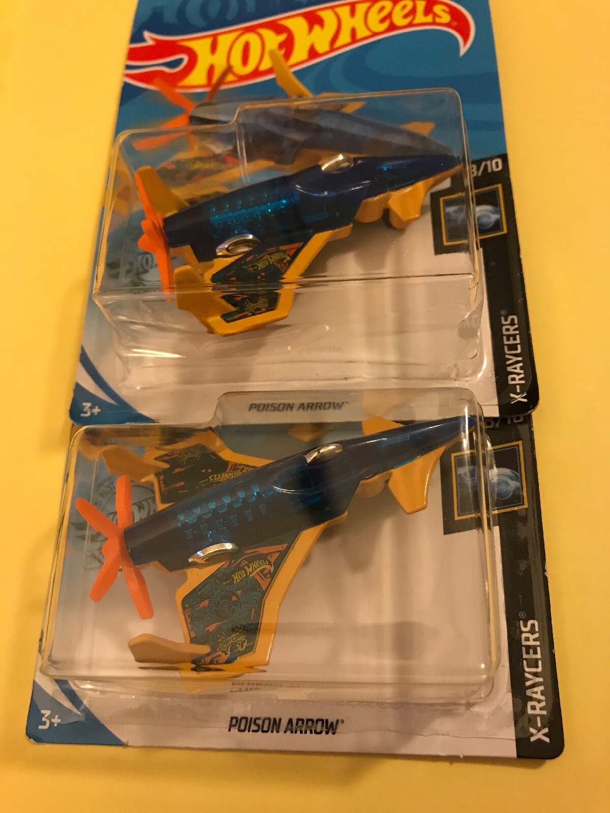 2 Hot Wheels Poison Arrow X Raycers Plane Aircraft New | eBay