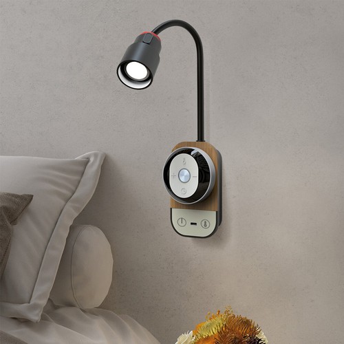 5-color RV LED Reading Light Caravan Motorhome Wall Lamp+Magnetic ...