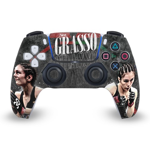 OFFICIAL UFC ALEXA GRASSO VINYL SKIN DECAL FOR PS5 SONY DUALSENSE ...