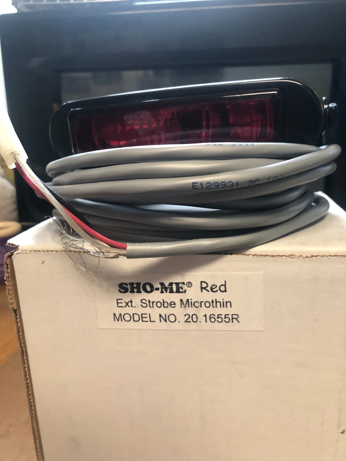 SHO-ME Red External Strobe Microthin Model 20.1655R | eBay