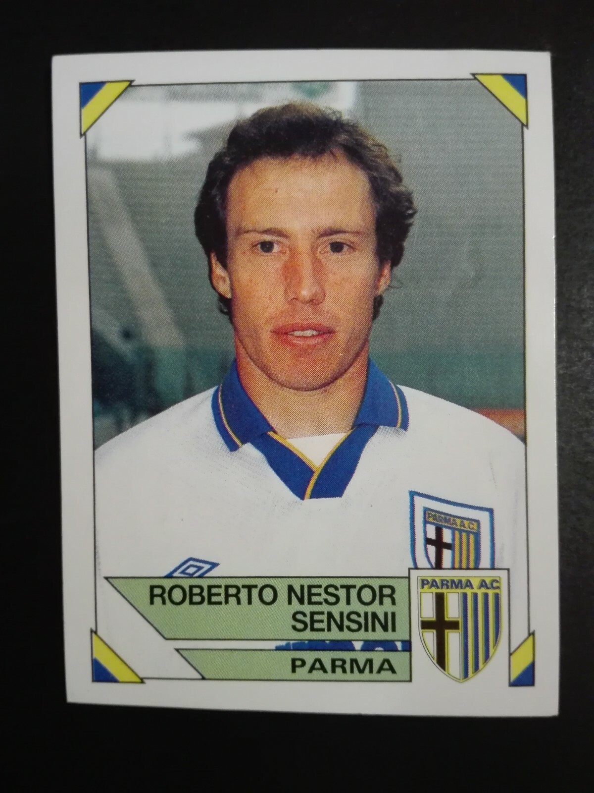 FIGURINA CALCIATORI PANINI 1993/94 PARMA SENSINI n. 218 NUOVA CON ...